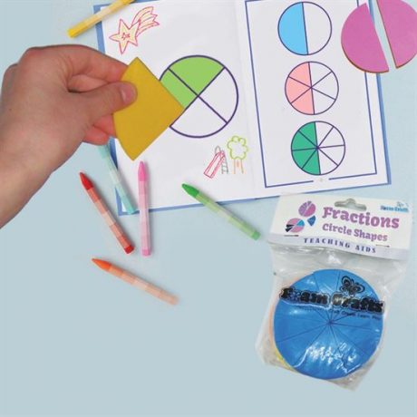 Fractions Circle - Early Learning Series | Foamcrafts.lk